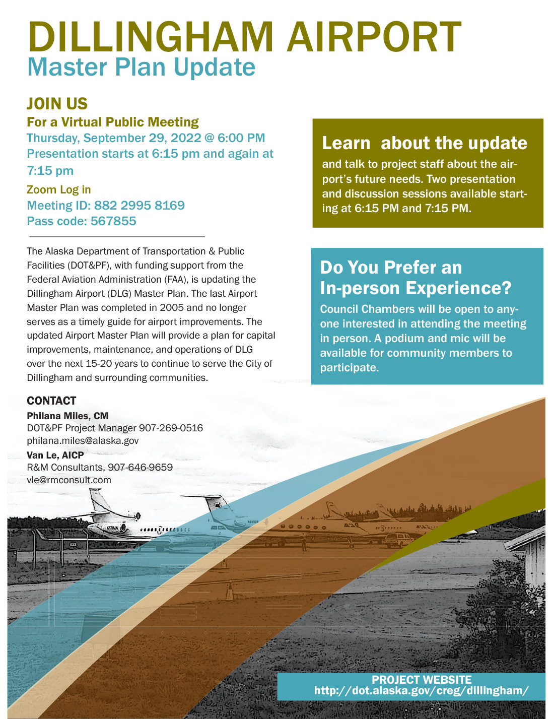 Dillingham Airport Master Plan Update, Central Region Projects ...