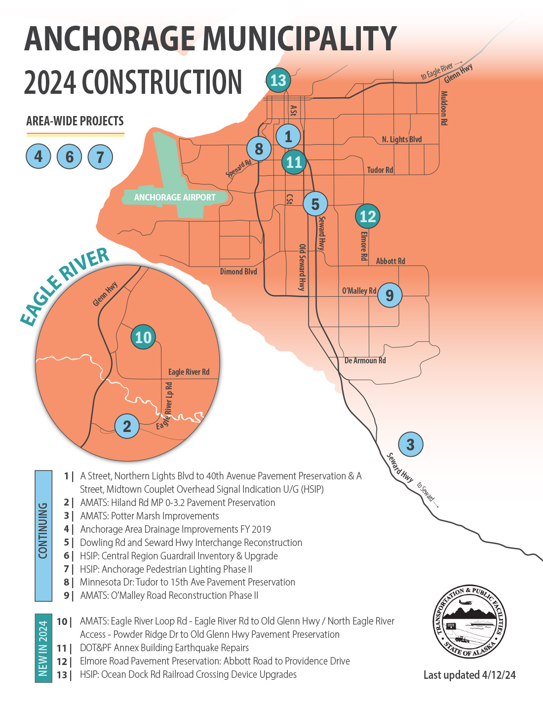 Project Information, Transportation & Public Facilities