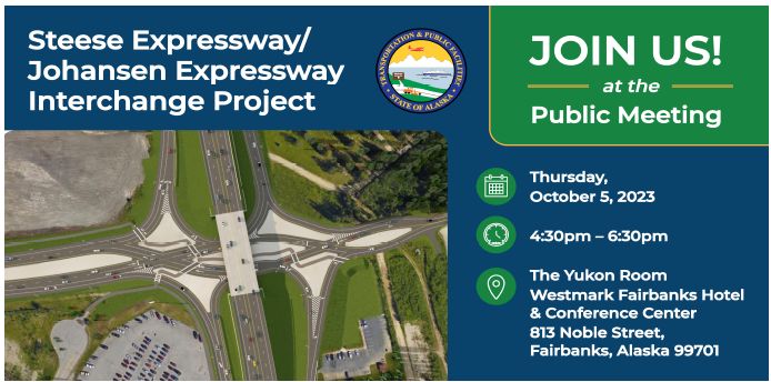 Steese Expressway / Johansen Expressway Interchange, Transportation ...